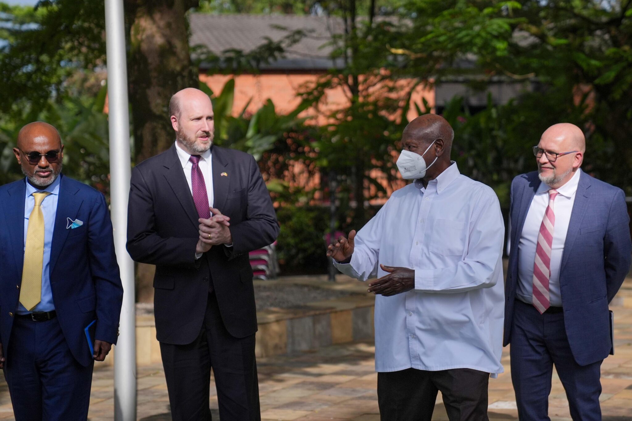 END OF MISSION: U.S. Ambassador Popp Pays Farewell Call on Museveni ...